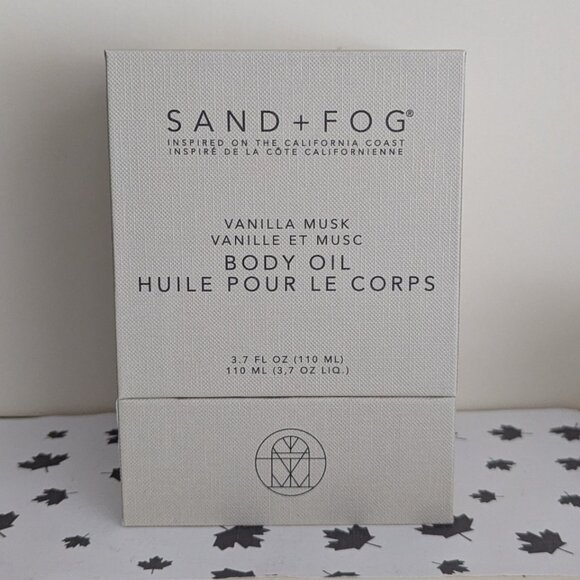 Sand + Fog | Bath & Body | Sand Fog Body Oil Vanilla Musk | Poshmark